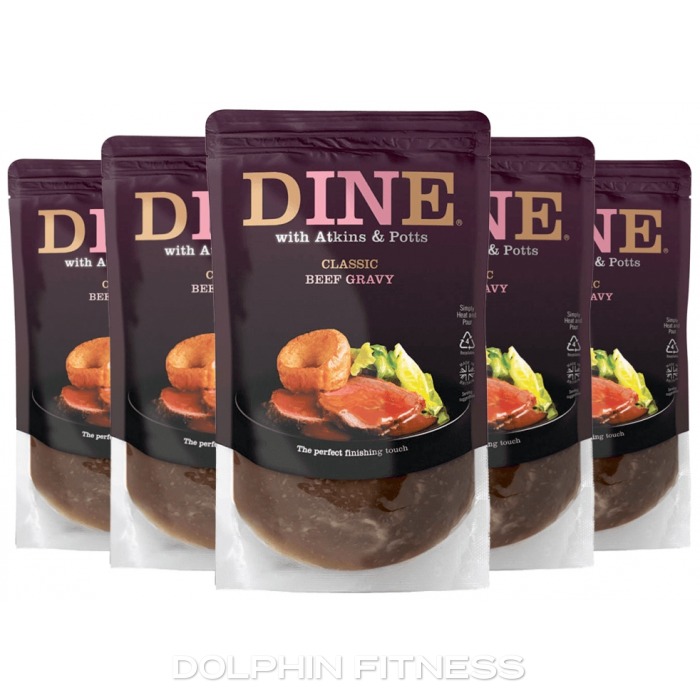 Dine with Atkins & Potts Classic Beef Gravy 6 x 350g