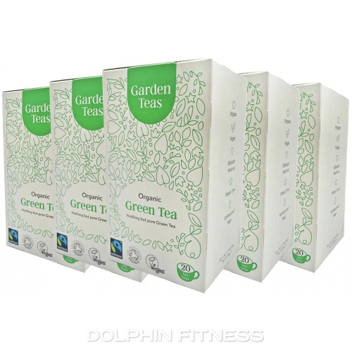 Garden Teas Organic Green Tea 6 x 20 Tea Bags