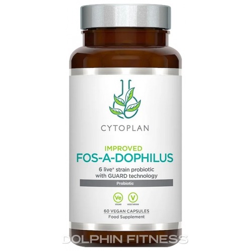 Cytoplan Fos-A-Dophilus Probiotic 60 Vegan Capsules