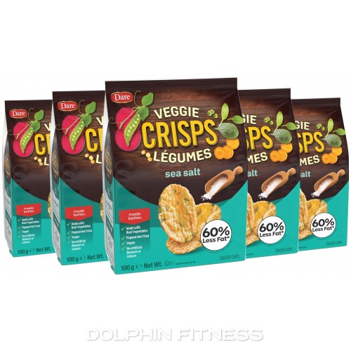 Veggie Crisps Sea Salt Snacks 12 x 100g
