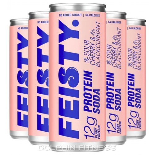 Feisty Protein Soda 12 Cans