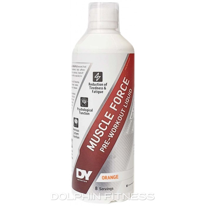 Dorian Yates Muscle Force Pre-Workout Liquid (500 ml) Best Before 30 ...