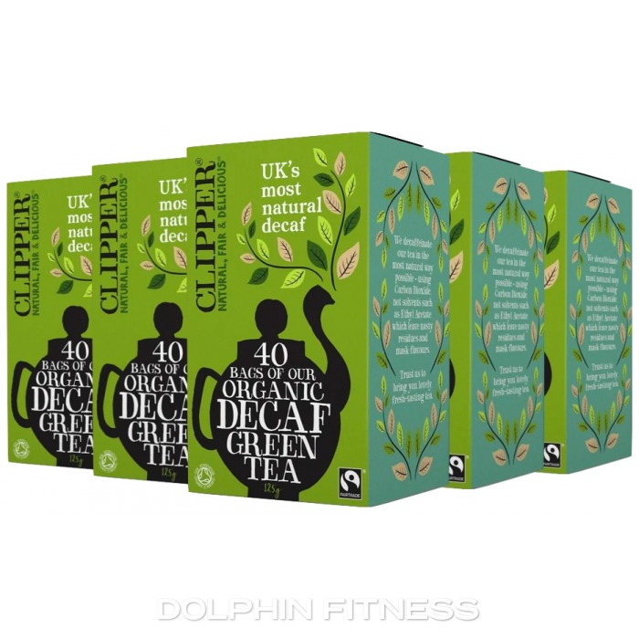 Clipper Organic Decaffeinated Green Tea 6 x 40 Teabags