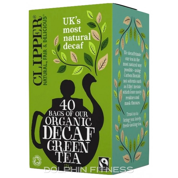 Clipper Organic Decaffeinated Green Tea 1 x 40 Teabags