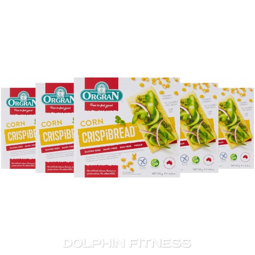 Orgran Corn Crispbread 6 x 125g