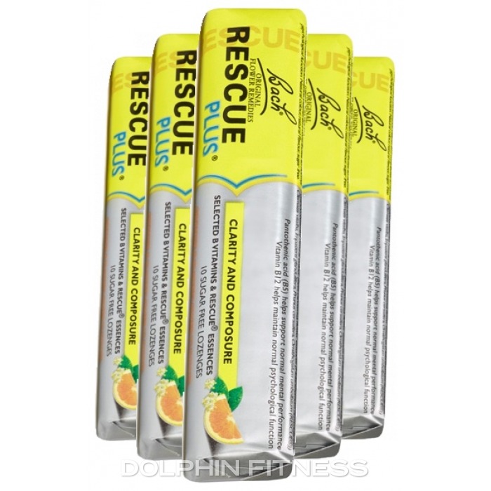 Bach Original Flower Remedies Rescue Plus 24 x 10 Lozenges