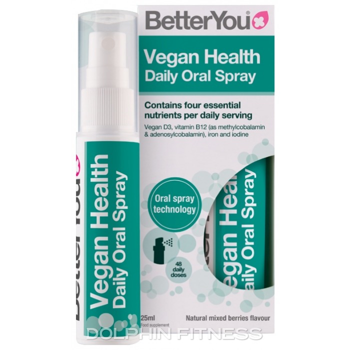 BetterYou Vegan Health Daily Oral Spray 1 x 25 ml