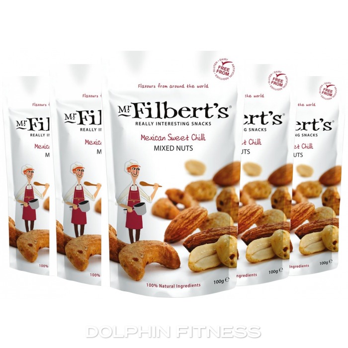 Mr. Filberts Mexican Sweet Chilli Mixed Nuts 12 x 100g
