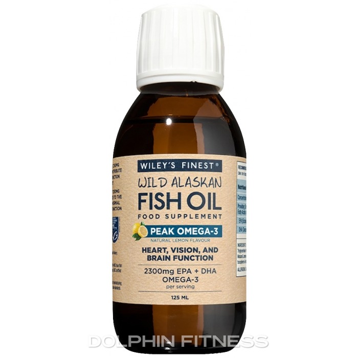 Wiley's Finest Wild Alaskan Fish Oil Peak Omega-3 Liquid 125 ml