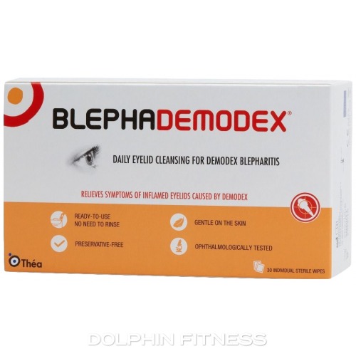 Blepha Demodex Daily Eyelid Cleansing 30 Wipes