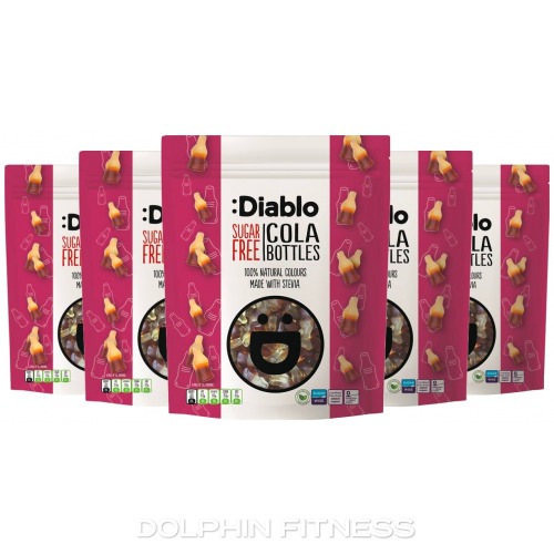 Diablo Sugar Free Cola Bottles 16 x 75g