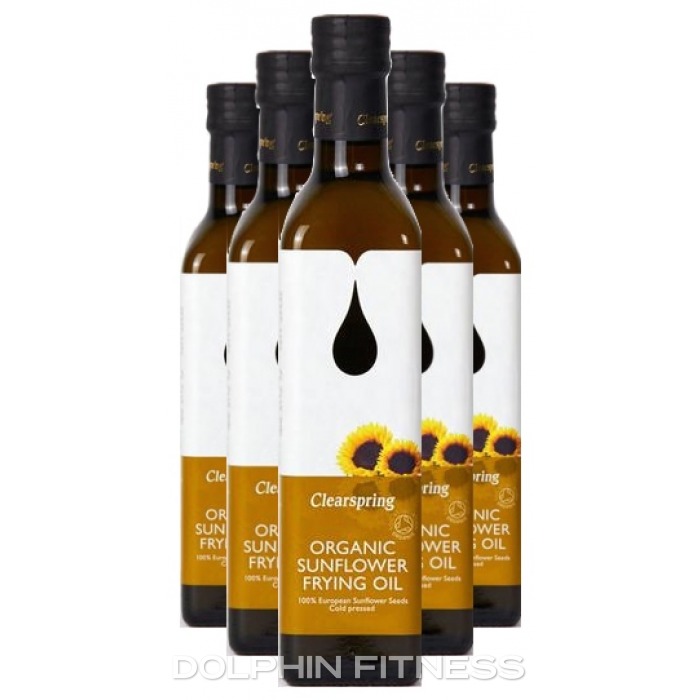 Clearspring Organic Sunflower Frying Oil 6 x 500 ml