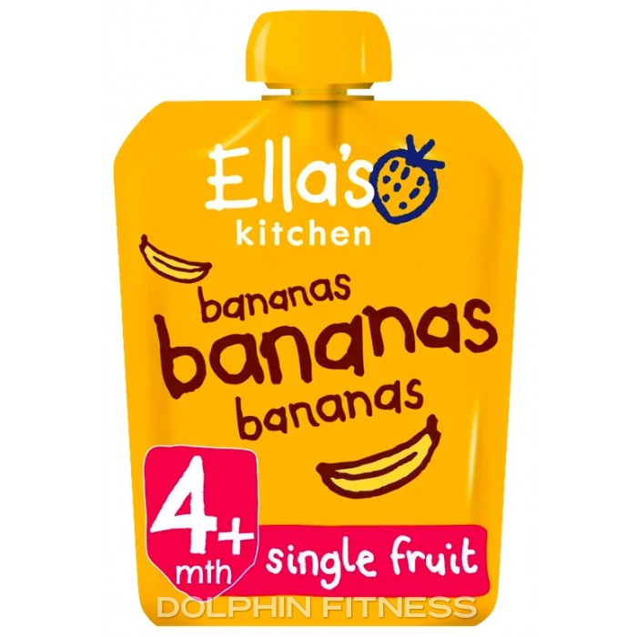 Ella's Kitchen 4 months Baby Food (1 x 70 g) Bananas Bananas Bananas