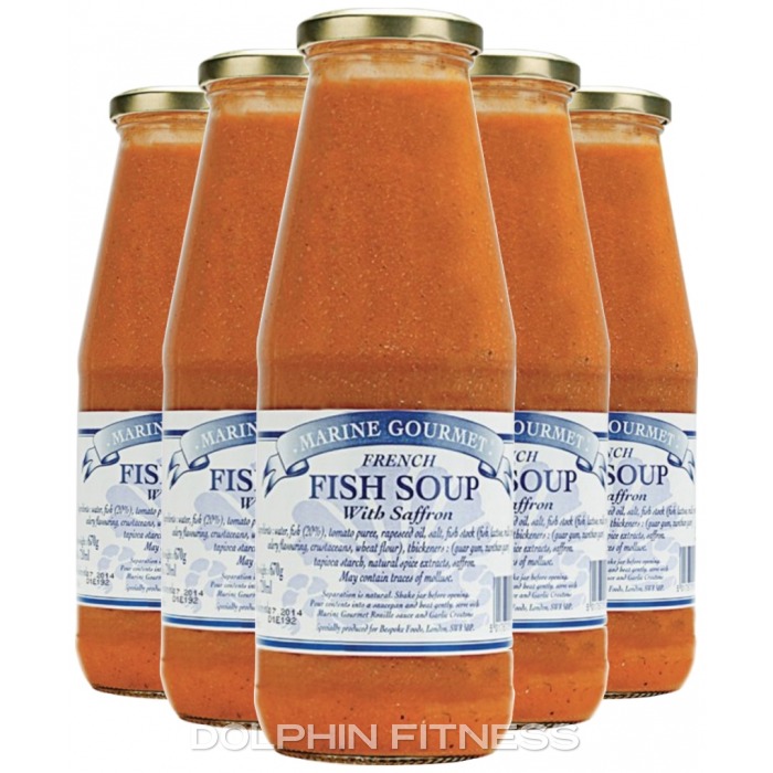 Marine Gourmet Fish Soup with Saffron 6 x 715 ml