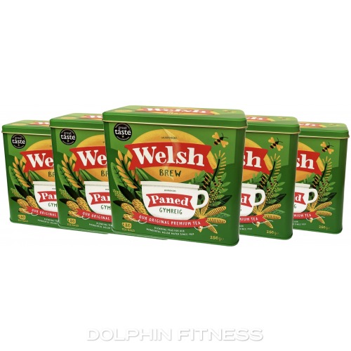 Welsh Brew Caddy with Teabags 6 x 250g