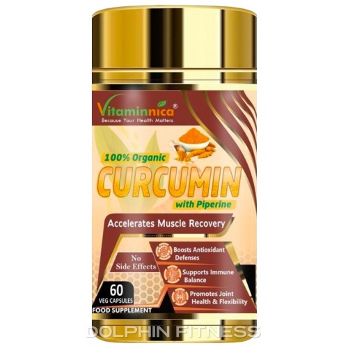 Vitaminnica Curcumin with Piperine 60 Capsules