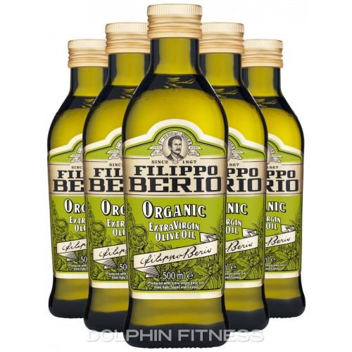 Filippo Berio Organic Extra Virgin Olive Oil 6 x 500 ml