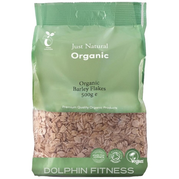 Just Natural Organic Barley Flakes 500g