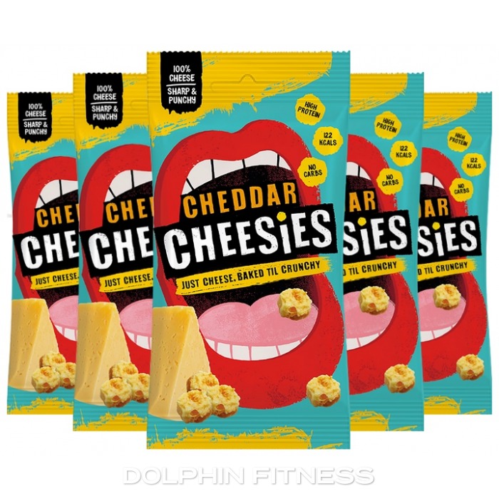 Cheesies Crunchy Cheddar Snack 12 x 20g Cheddar