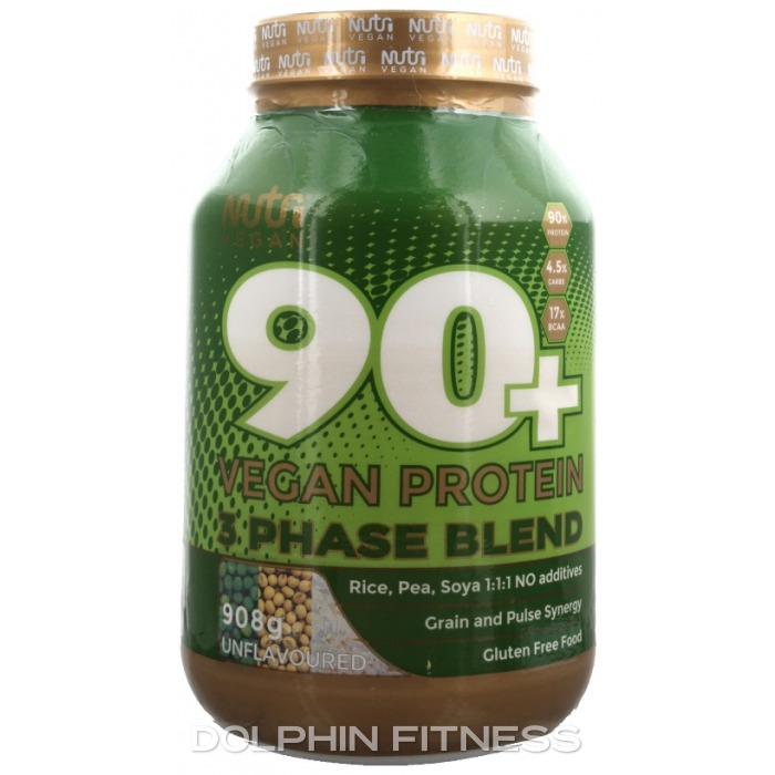 NutriSport 90+ Vegan Protein Unflavoured 908g