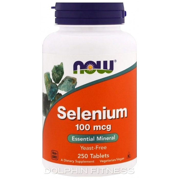 NOW Selenium 100 mcg 250 Tablets