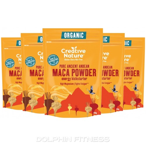 Creative Organic Peruvian Raw Maca Powder 6 x 250g