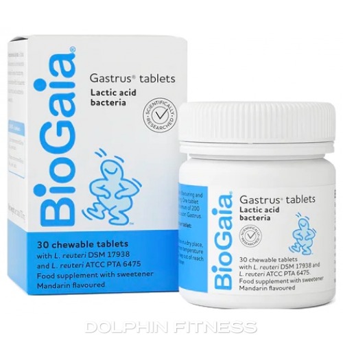 BioGaia Gastrus 30 Chewable Tablets