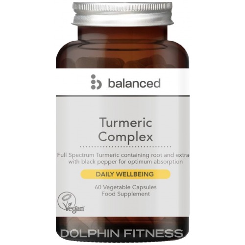 Balanced Turmeric Complex 60 Vegetable Capsules