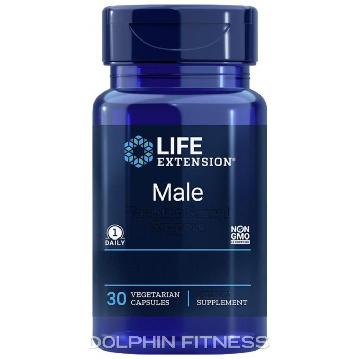 Life Extension Male Vascular Sexual Support 30 Vegetarian Capsules
