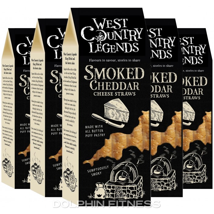 West Country Legends Smoked Cheddar Cheese Straws 6 x 100g