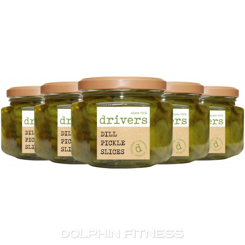 Drivers Dill Pickle Slices 6 x 350g