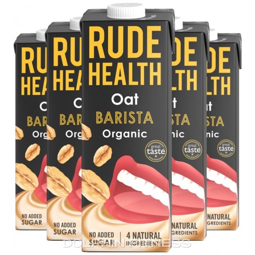 Rude Health Organic Oat Barista Drink 6 x 1L