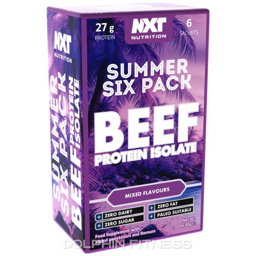 NXT Nutrition Summer Six Beef Protein Isolate 6 Sachets