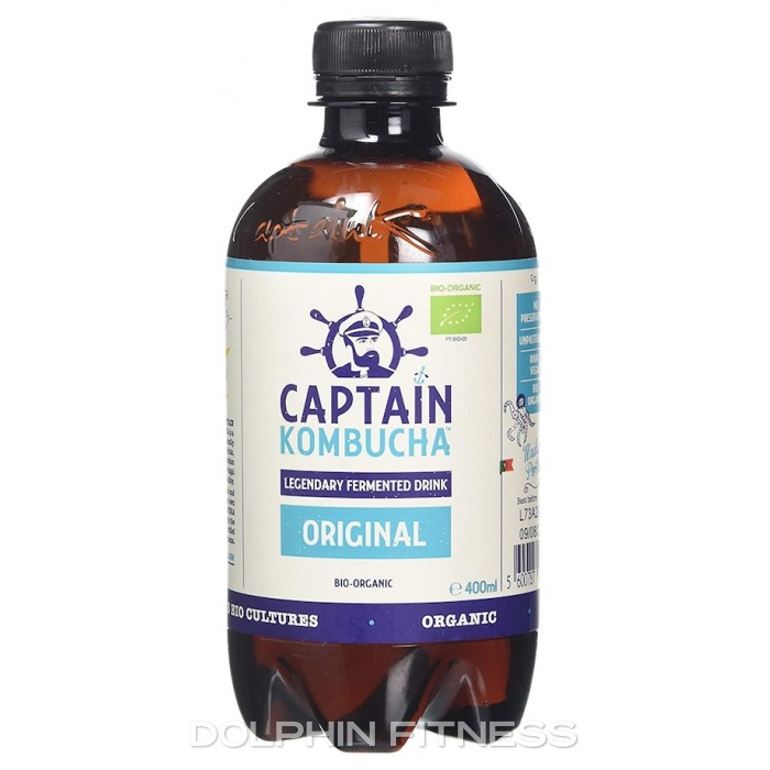 Captain Kombucha Legendary Fermented Drink Original 1 x 400 ml