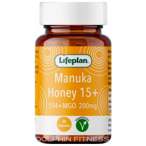 LifePlan Manuka Honey 15+ 30 Capsules
