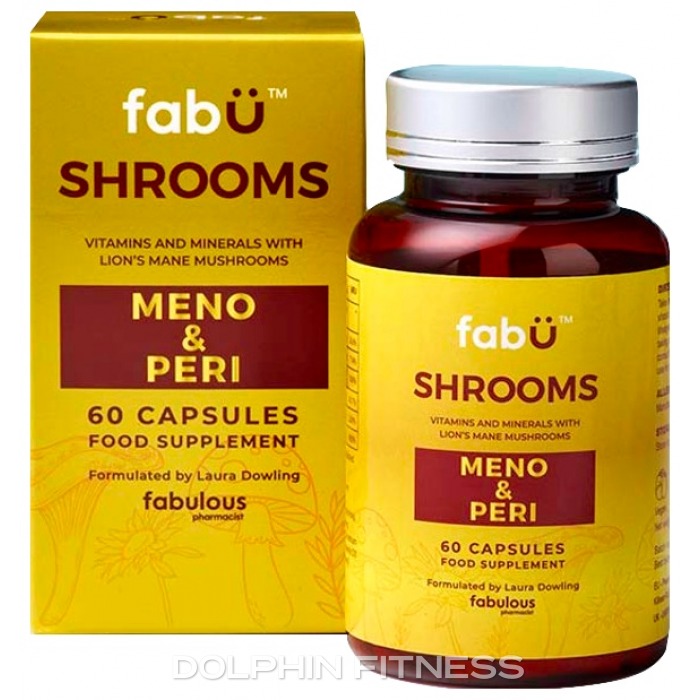 fabU Shrooms Meno & Peri 60 Capsules