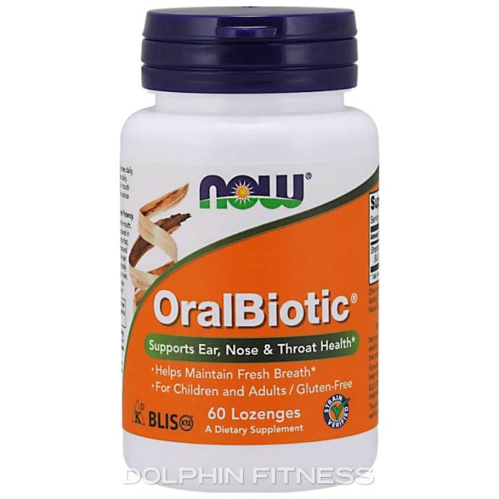 NOW OralBiotic 60 Lozenges