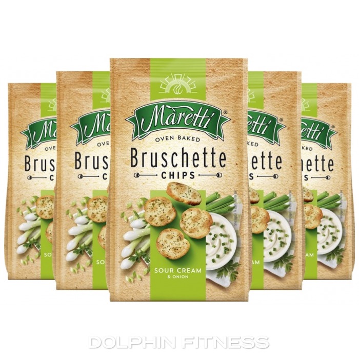 Maretti Sour Cream & Onion Bruschette Chips 15 x 70g