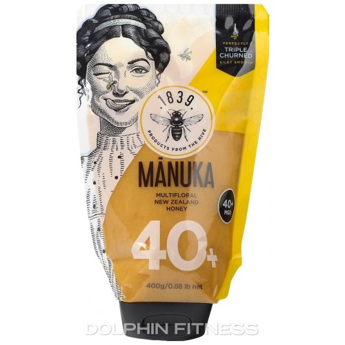 1839 MGO 40+ Multifloral Manuka Honey (400g) Pouch