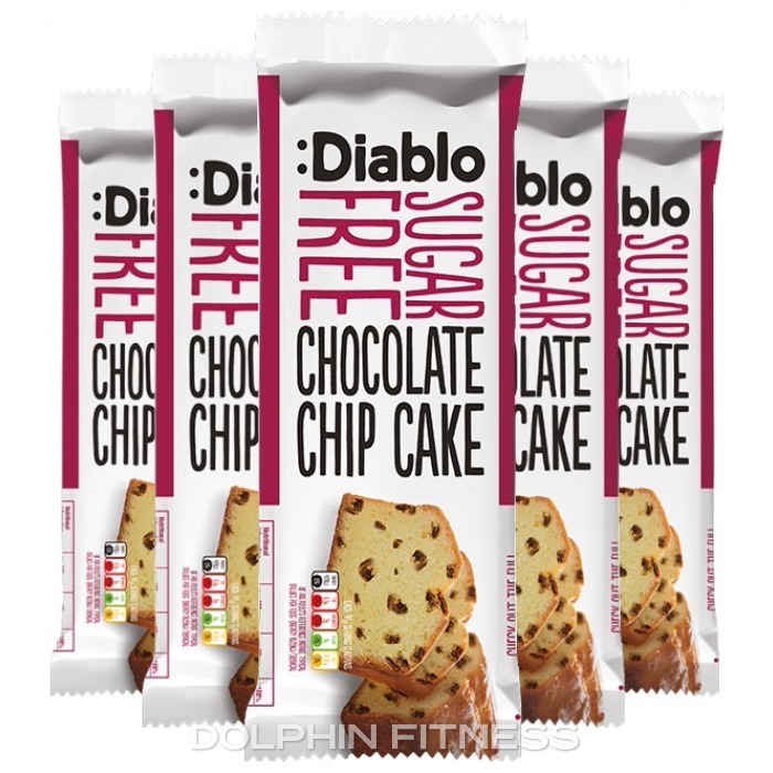 Diablo Sugar Free Chocolate Chip Cake 8 x 200g