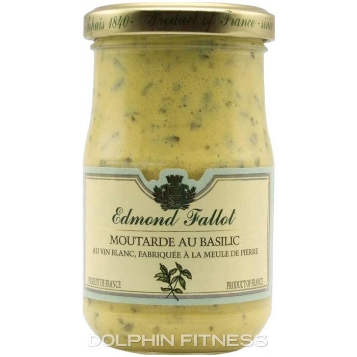 Edmond Fallot Dijon Mustard With Basil 1 x 205g