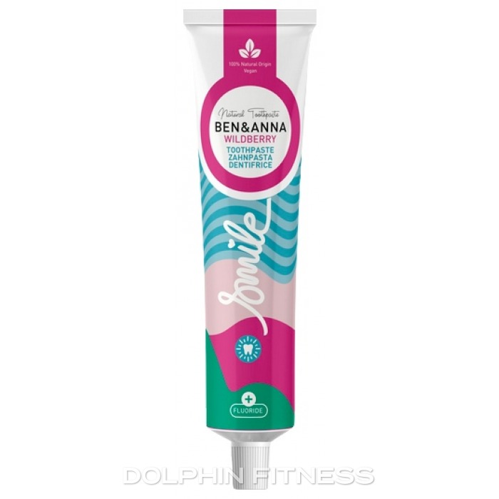 Ben & Anna Wild Berry Toothpaste With Fluoride 75 ml