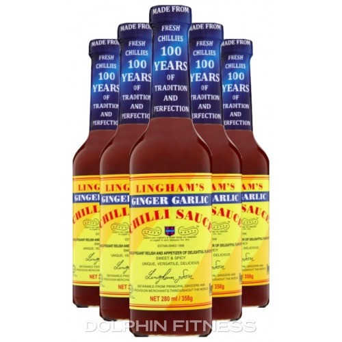Lingham's Ginger Garlic Chilli Sauce 6 x 358g