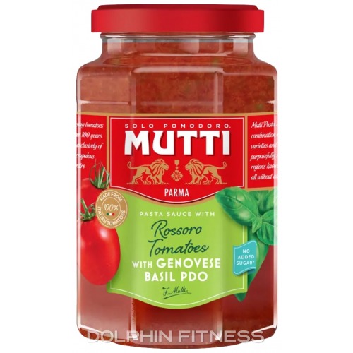 Mutti Rossoro Tomatoes with Genovese Basil DOP 1 x 400g