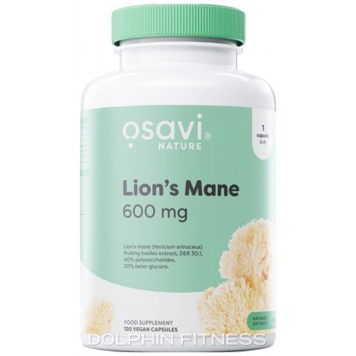 Osavi Lion's Mane 600 mg 120 Vegan Capsules