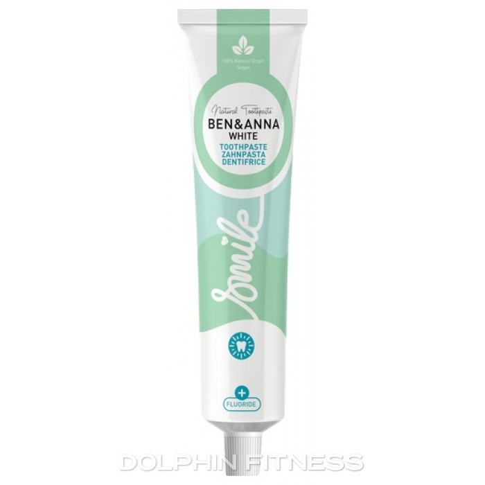 Ben & Anna White Toothpaste With Fluoride 75 ml