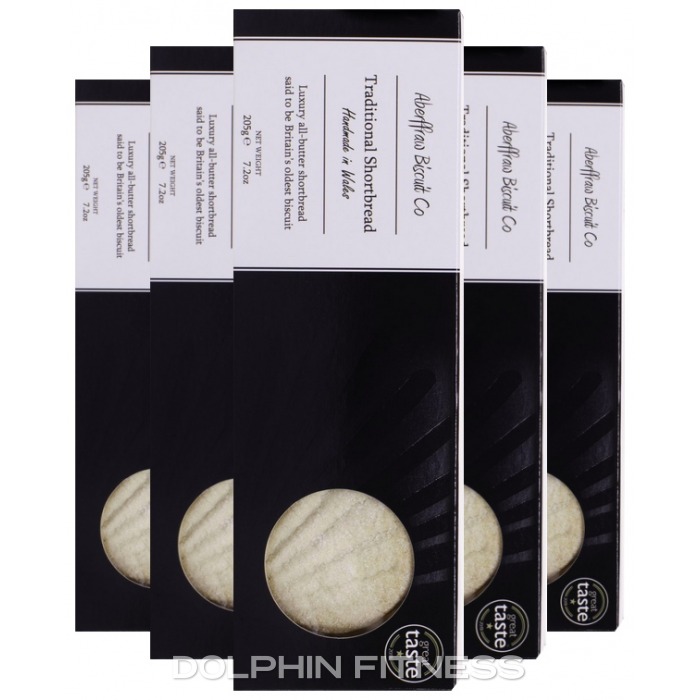 Aberffraw Biscuit Co Traditional Shortbread 10 x 180g