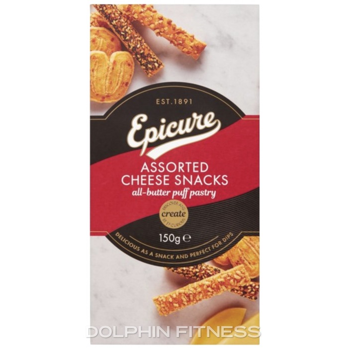 Epicure Assorted Cheese Snacks 12 x 150g