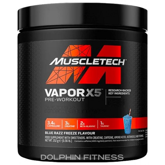 MuscleTech Vapor X5 Pre-Workout 15 Servings