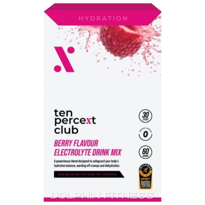 Ten Percent Club Electrolyte Drink Mix 28 Sachets